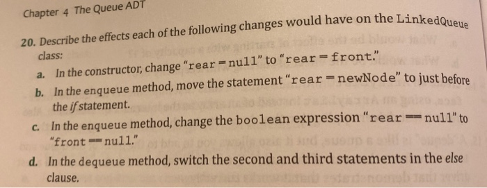 Solved package ch04.queues; import support.LLNode; public | Chegg.com