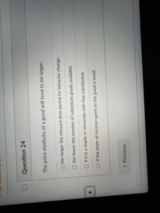 Solved Which example would be considered a black market | Chegg.com