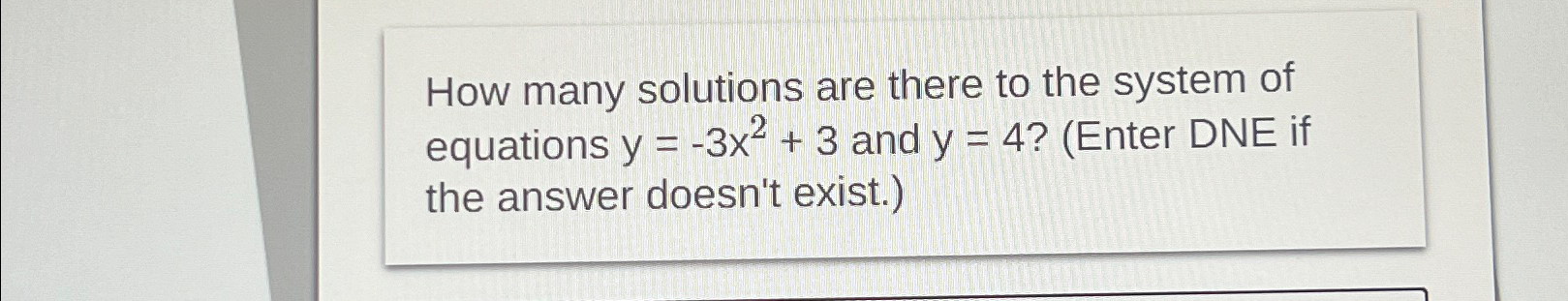 Solved How many solutions are there to the system of | Chegg.com