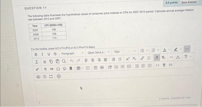 Solved The following tabie ilustrates the hypothetical | Chegg.com