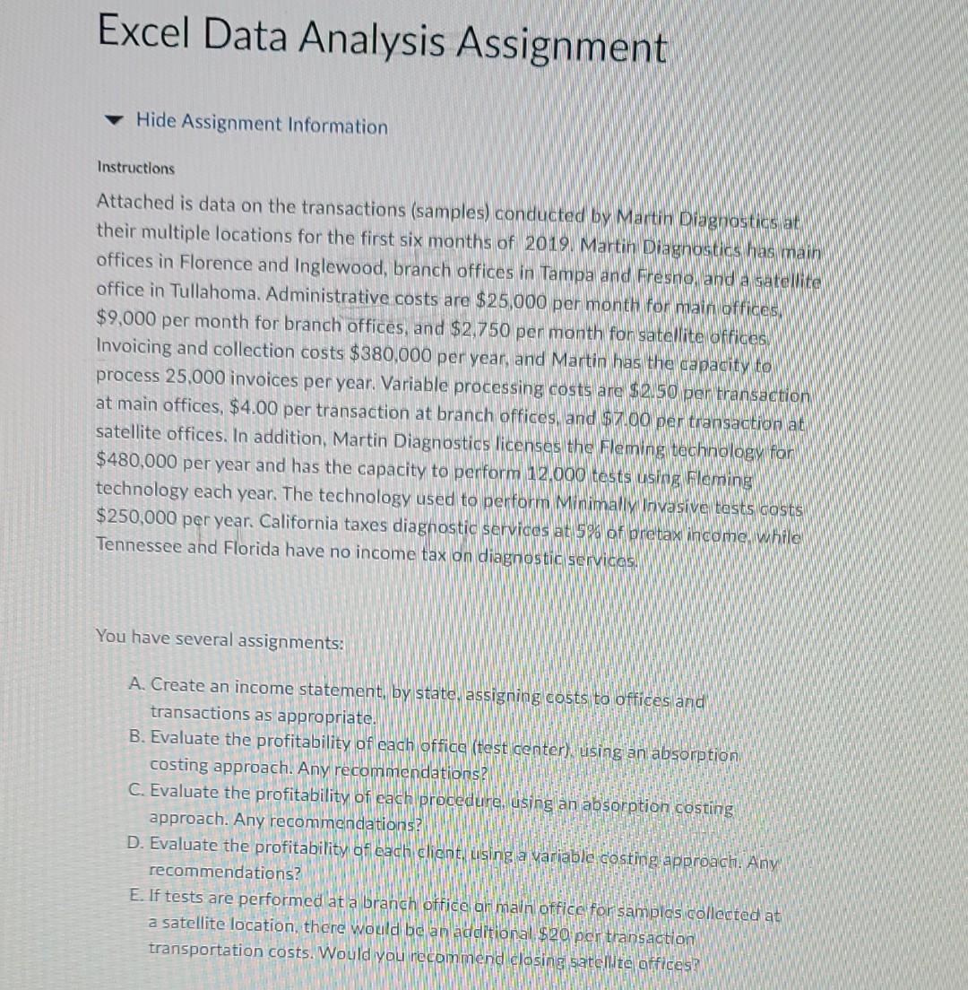 Solved Hide Assignment Information Instructions Attached is | Chegg.com