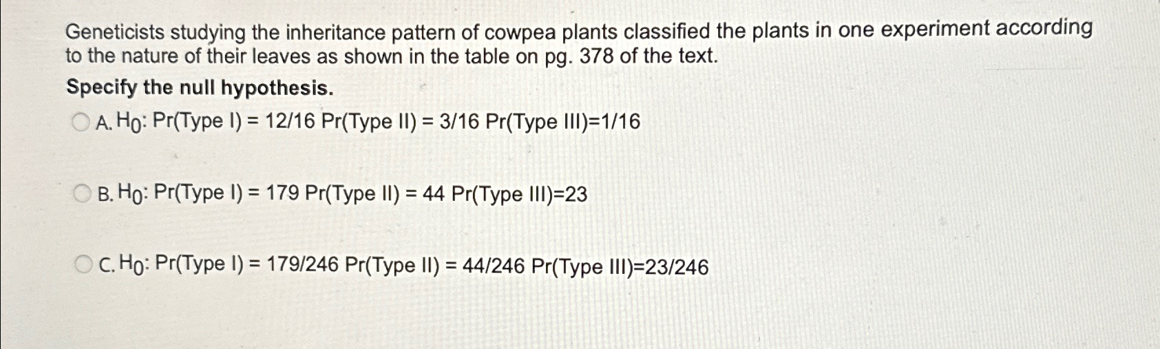 Solved Geneticists studying the inheritance pattern of | Chegg.com