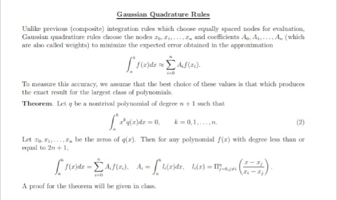 Solved Construct a rule of the form 1 1 nas [ f(x)dx = af + | Chegg.com