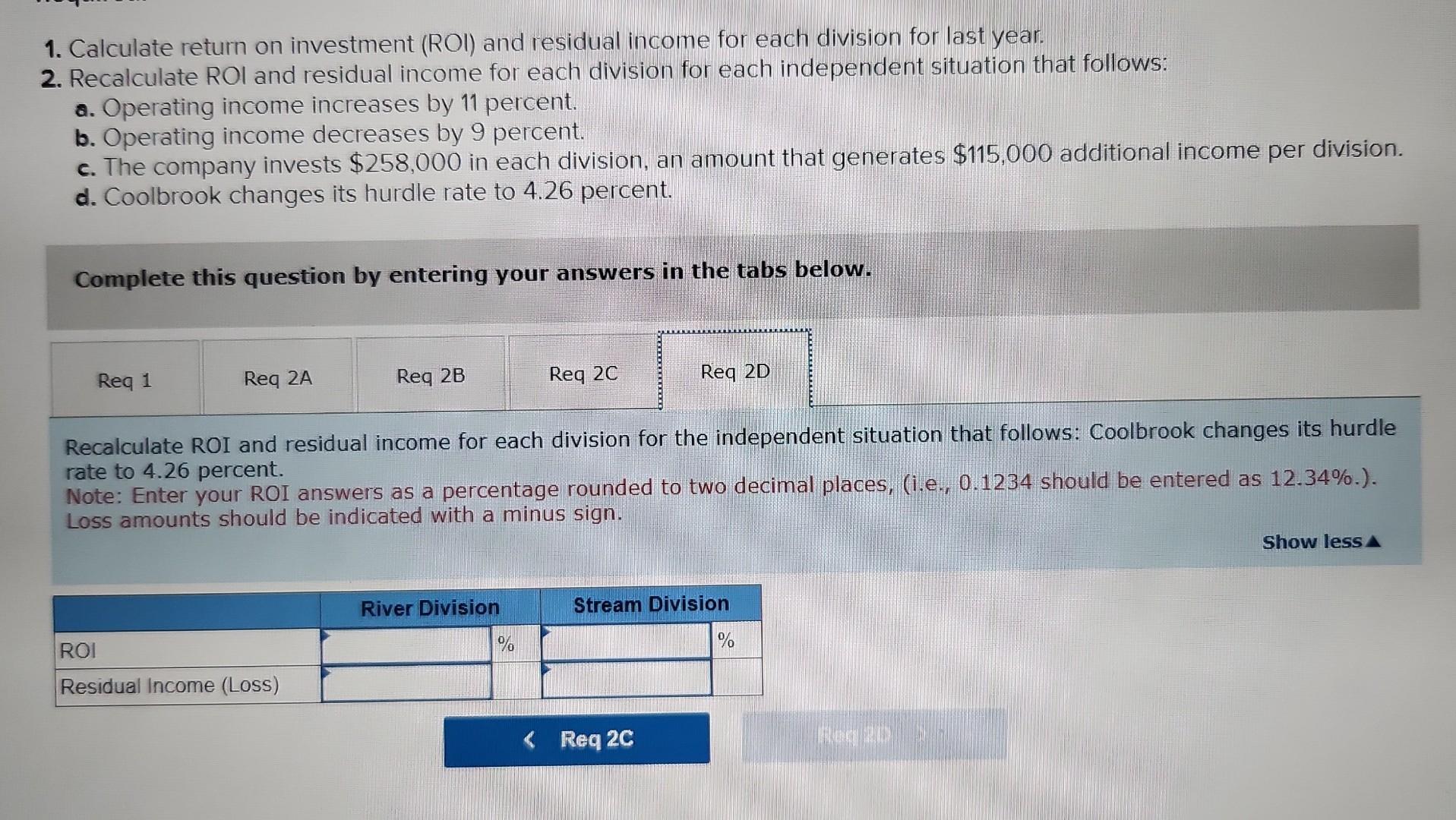 PA10-1 (Algo) Calculating Return on Investment, | Chegg.com