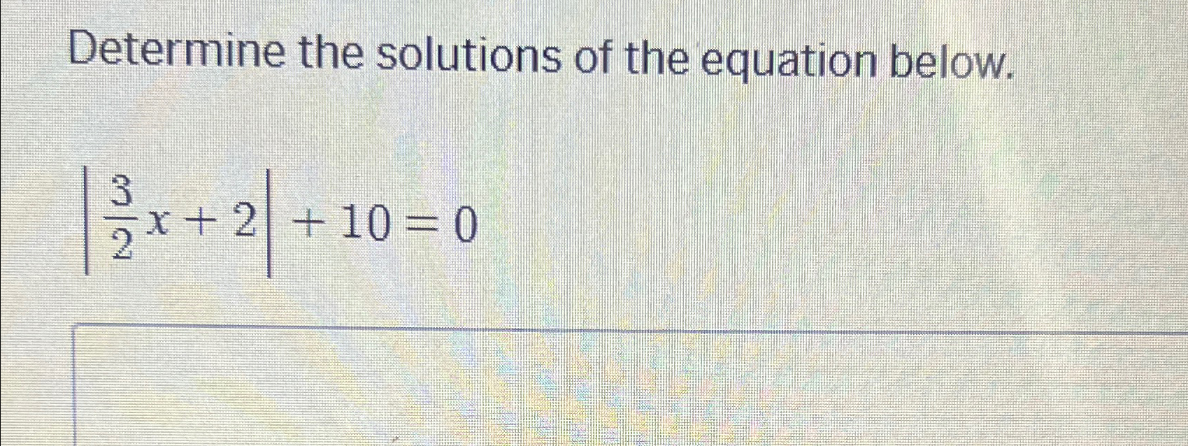 Solved Determine the solutions of the equation | Chegg.com