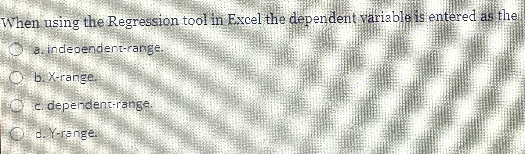 Solved The standard error measures thea. ﻿variability in the | Chegg.com