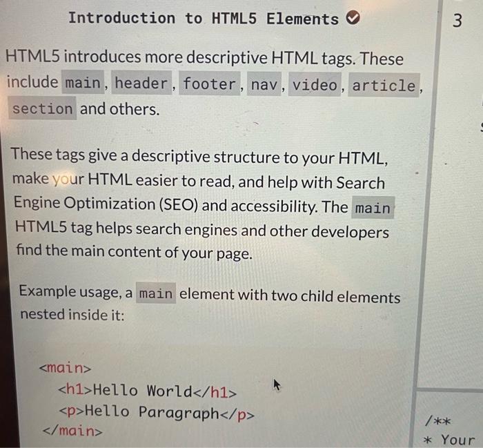 Html5 Introduces More Descriptive Html Tags These