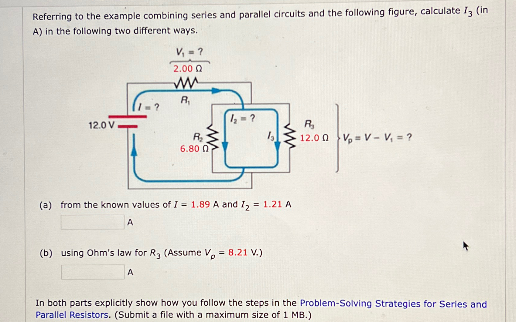 Solved Referring to the example combining series and | Chegg.com