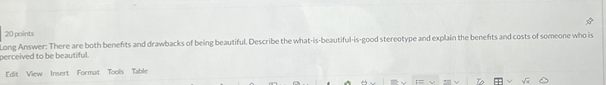 Solved Long Answer: There are both benefits and drawbacks of | Chegg.com