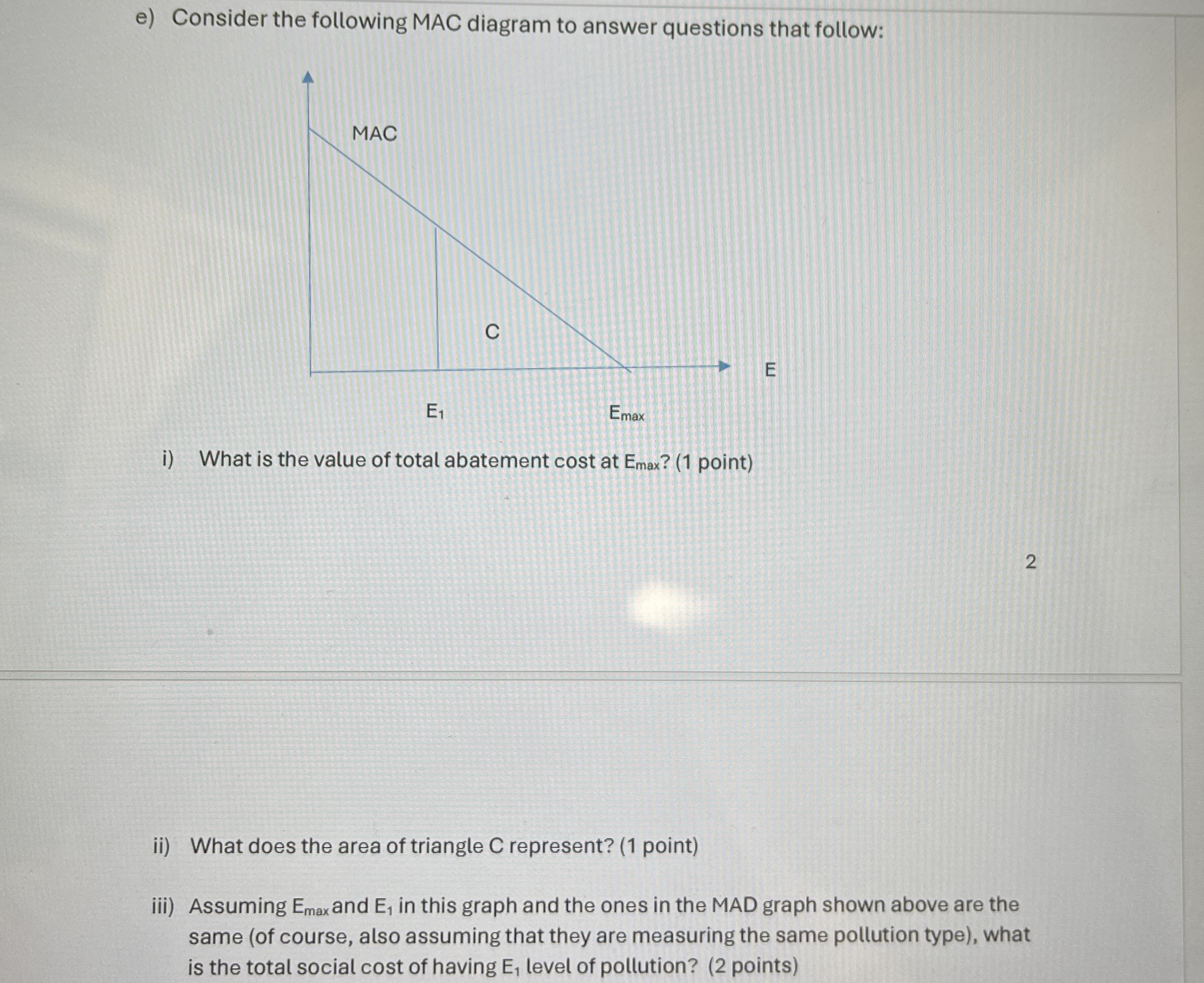 Solved e) ﻿Consider the following MAC diagram to answer | Chegg.com