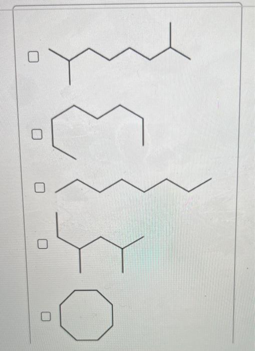 Solved using skeletal structures choose fwo conformers of | Chegg.com