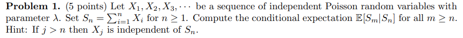 Solved Problem 1. (5 ﻿points) ﻿Let x1,x2,x3,cdots be a | Chegg.com