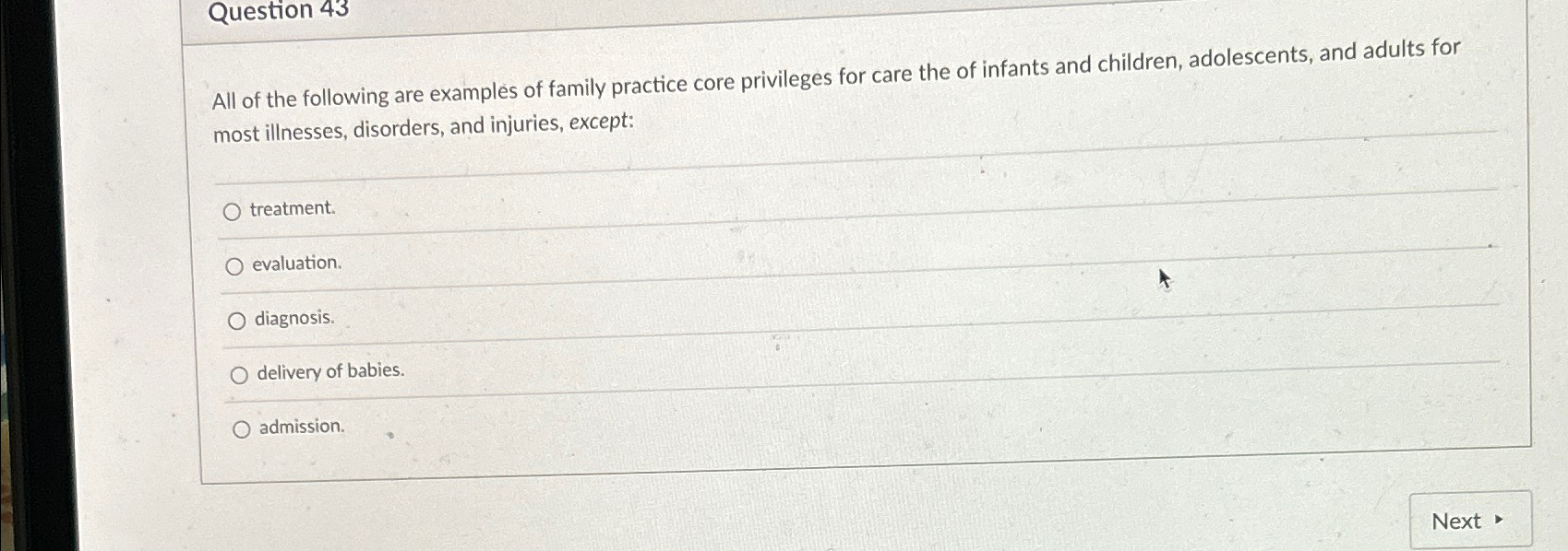 Solved Question 43All of the following are examples of | Chegg.com