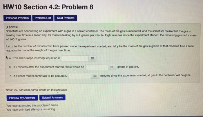 Solved HW10 Section 4.2: Problem 8 Problem List Next Problem | Chegg.com