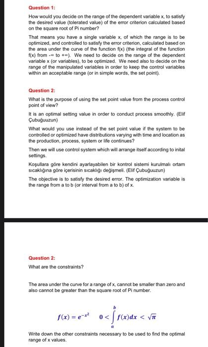 Solved Question 3: How do you define the optimization | Chegg.com