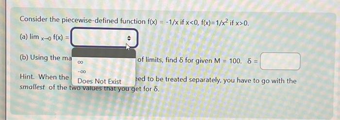 Solved b) Using the mathematical definitikn of limits, find | Chegg.com