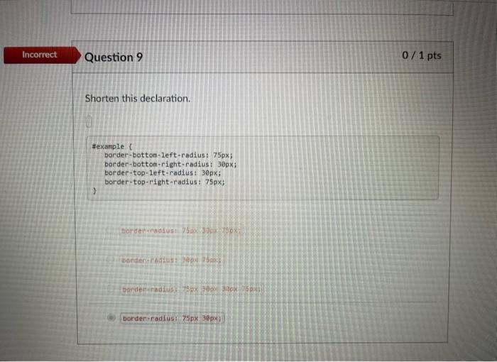 Solved Shorten this declaration. \#example | Chegg.com
