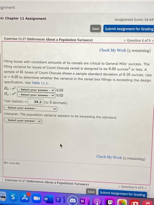 Solved ignment ht: Chapter 11 Assignment Assignment Score: | Chegg.com Solved ignment ht: Chapter 11 Assignment Assignment Score: | Chegg.com