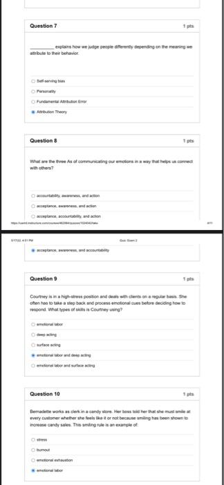 explains how we judge people differently | Chegg.com
