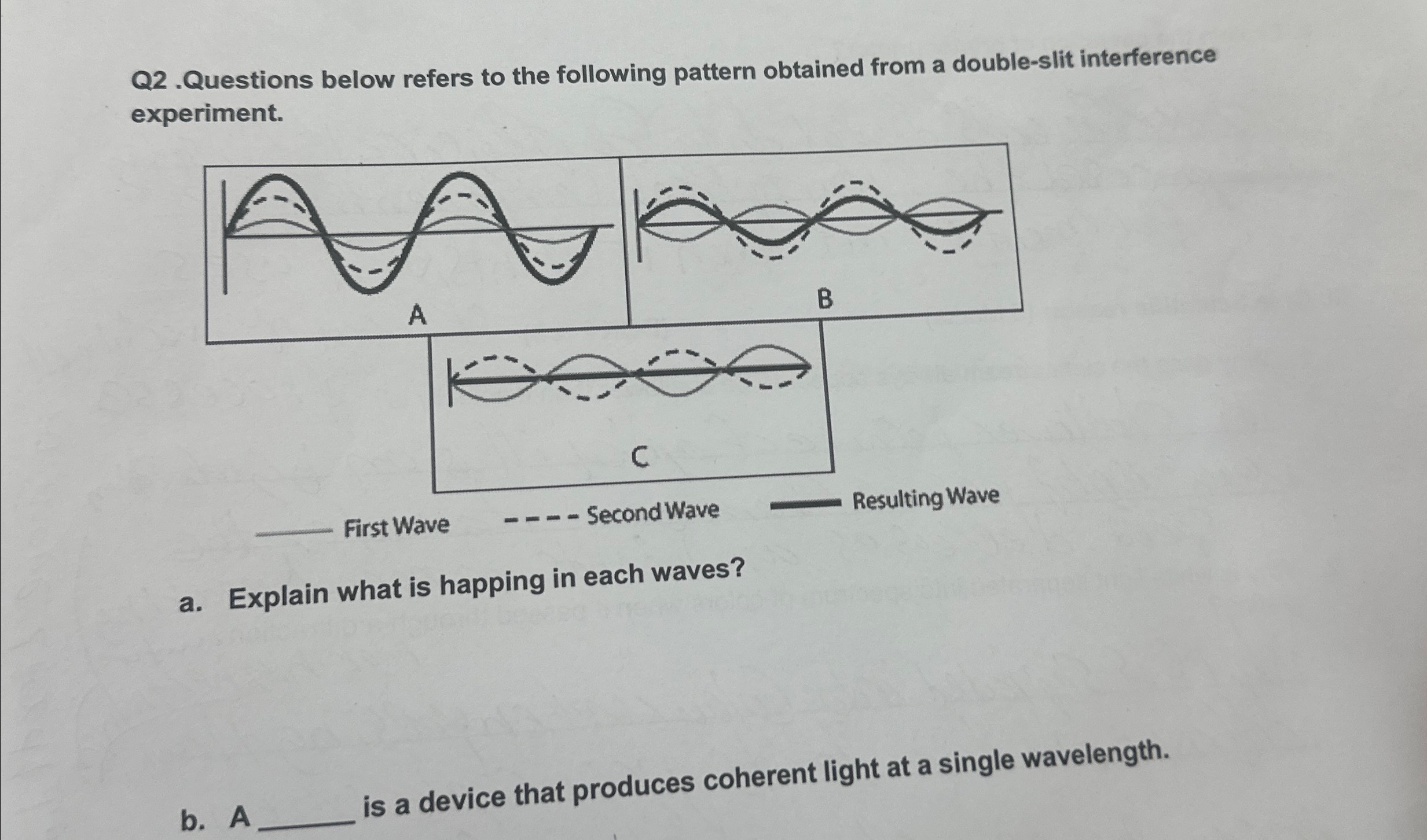 Solved Q2. ﻿Questions below refers to the following pattern | Chegg.com
