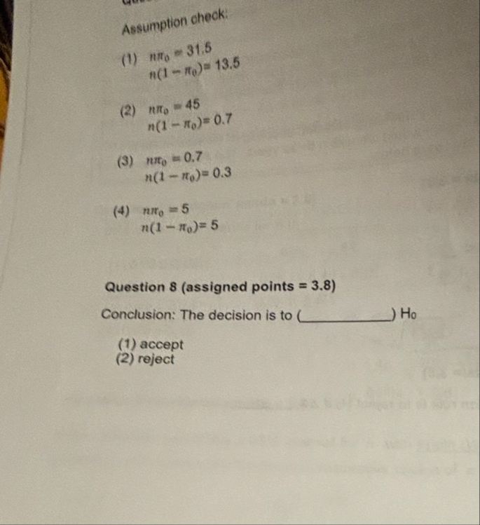 Solved Assumption | Chegg.com