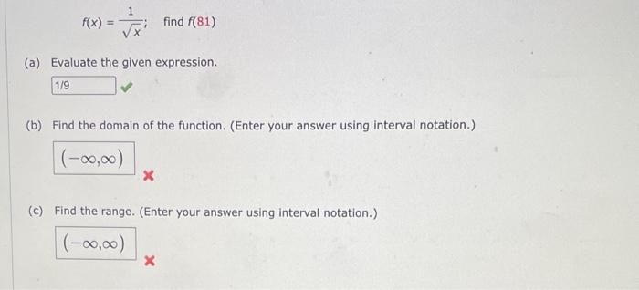 Solved the function, consider the following. (Hint: Use a | Chegg.com