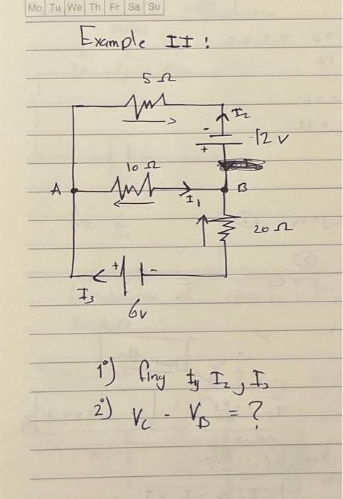 Solved using kirchoff lawfind I1 , I2 , and I3 ?find Vc - | Chegg.com