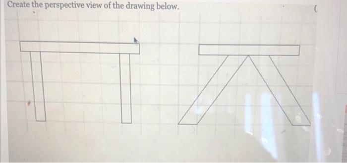 Solved below is the front view abd the right side view of a | Chegg.com