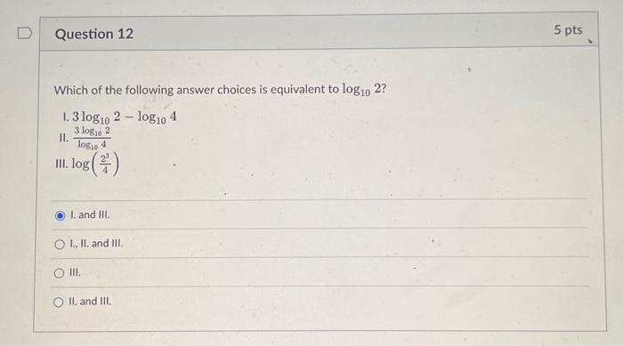 Solved Hello, can you please check my answer for number 12? | Chegg.com