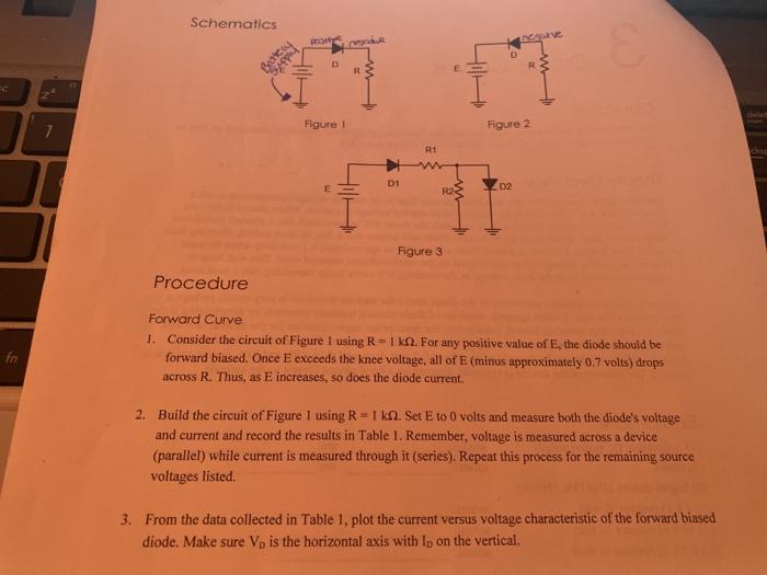 Solved Build the circuit of Figure 1 using R=1kohms . Set E | Chegg.com