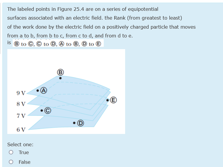 Solved The labeled points in Figure 25.4 ﻿are on a series of | Chegg.com | Chegg.com