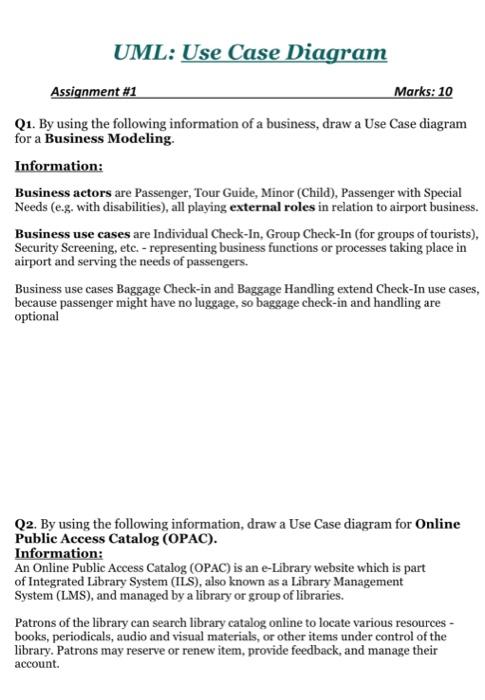 Solved Q1. By using the following information of a business, | Chegg.com