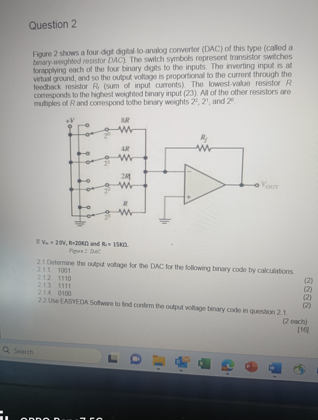 Solved Question 2Figure 2 ﻿shows a four-digit | Chegg.com