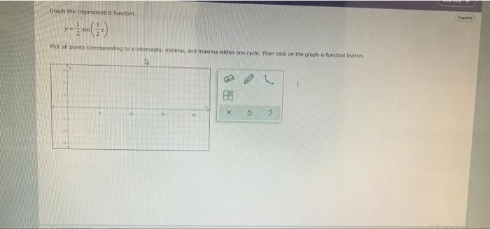 Solved Graph the trigonometric function ym sin Plot all | Chegg.com