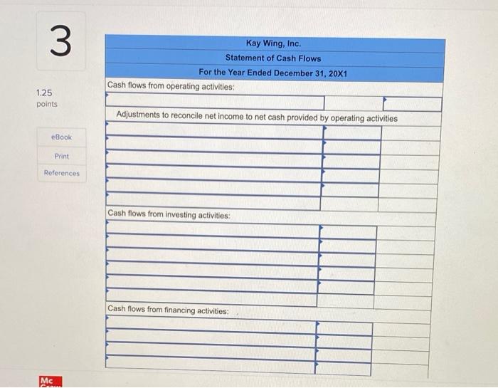 Solved Problem 4-2 Preparation of a statement of cash flows | Chegg.com Solved Problem 4-2 Preparation of a statement of cash flows | Chegg.com
