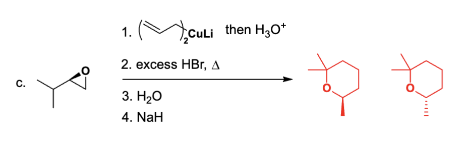 Solved then H3O+c.excess HBr ,H2ONaHplease draw and show the | Chegg.com