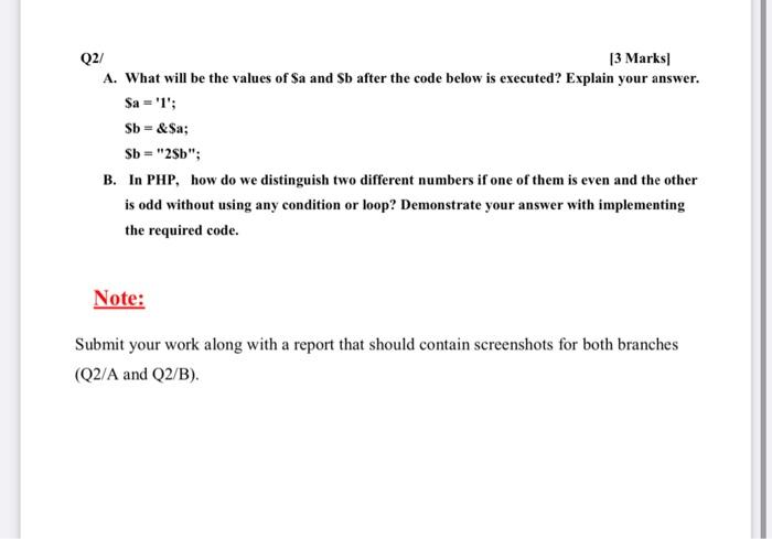 Solved Q1/ How Can We Create A Database Using Php And MySQL? | Chegg.com