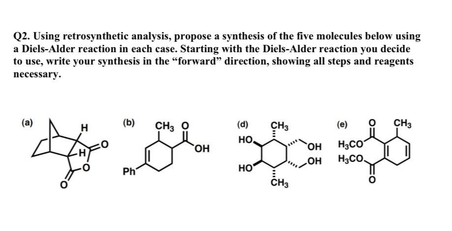 Solved Q2. ﻿Using retrosynthetic analysis, propose a | Chegg.com