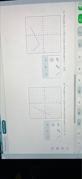 Solved 19 W 20 21 22 23 24 25 26 22 28 29 11 c) The graph of | Chegg.com