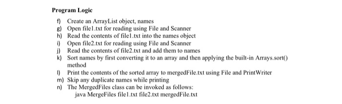 Solved Homework Homework 1 Mergefiles 1 Design A Class