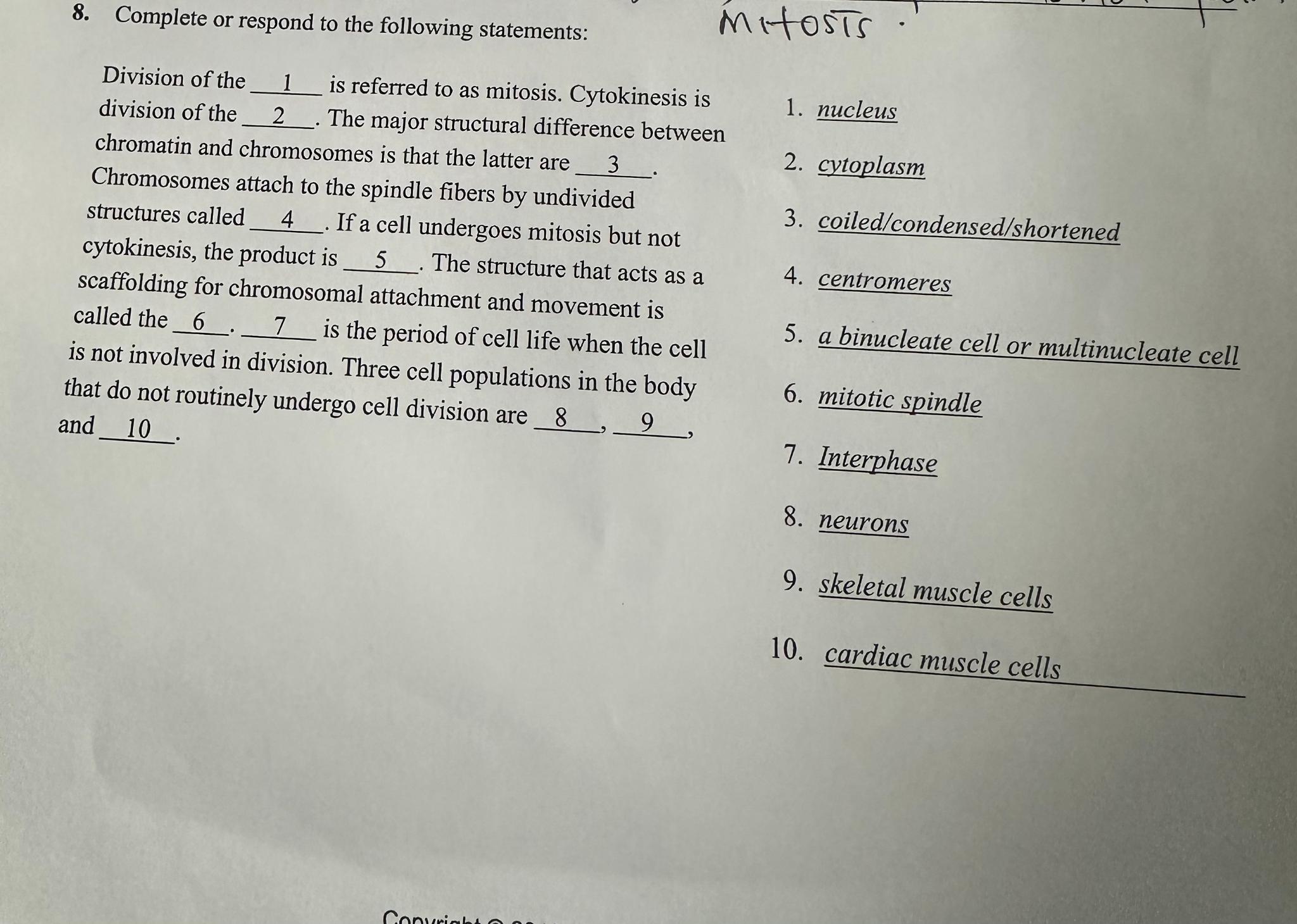 Solved Complete or respond to the following | Chegg.com