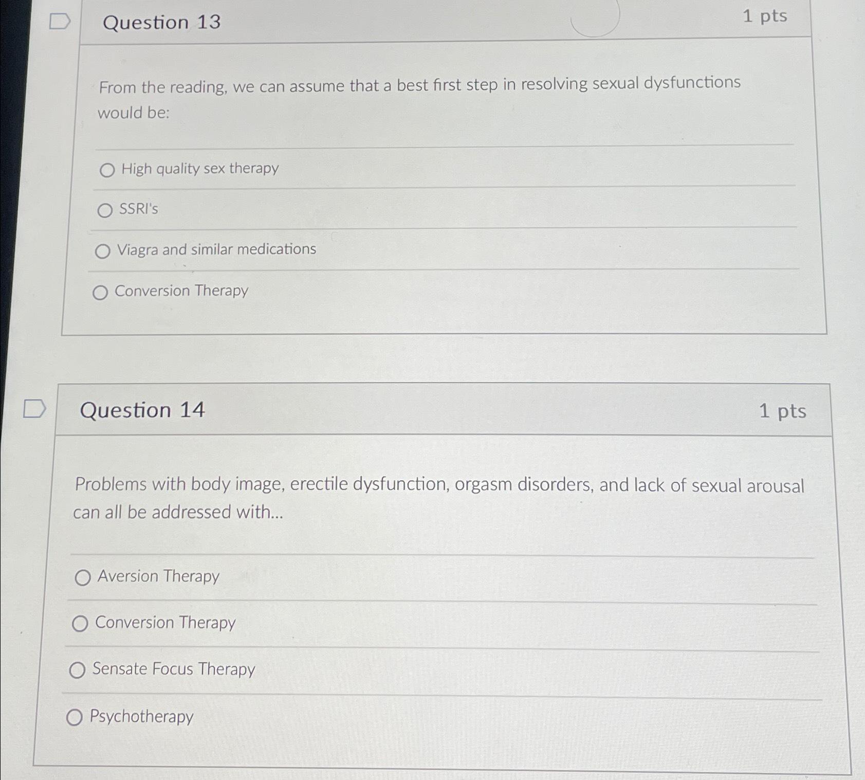 Solved Question 131 ﻿ptsFrom the reading, we can assume that | Chegg.com