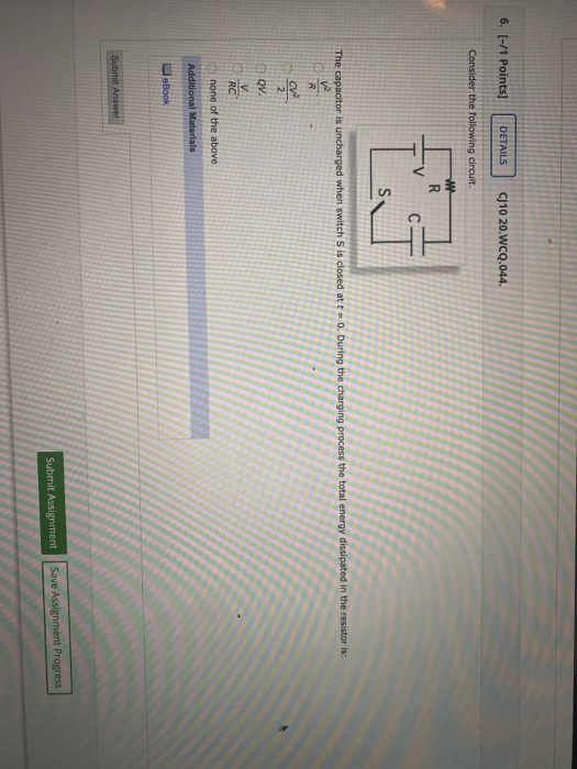 Solved Consider the following circuits. Two identical | Chegg.com