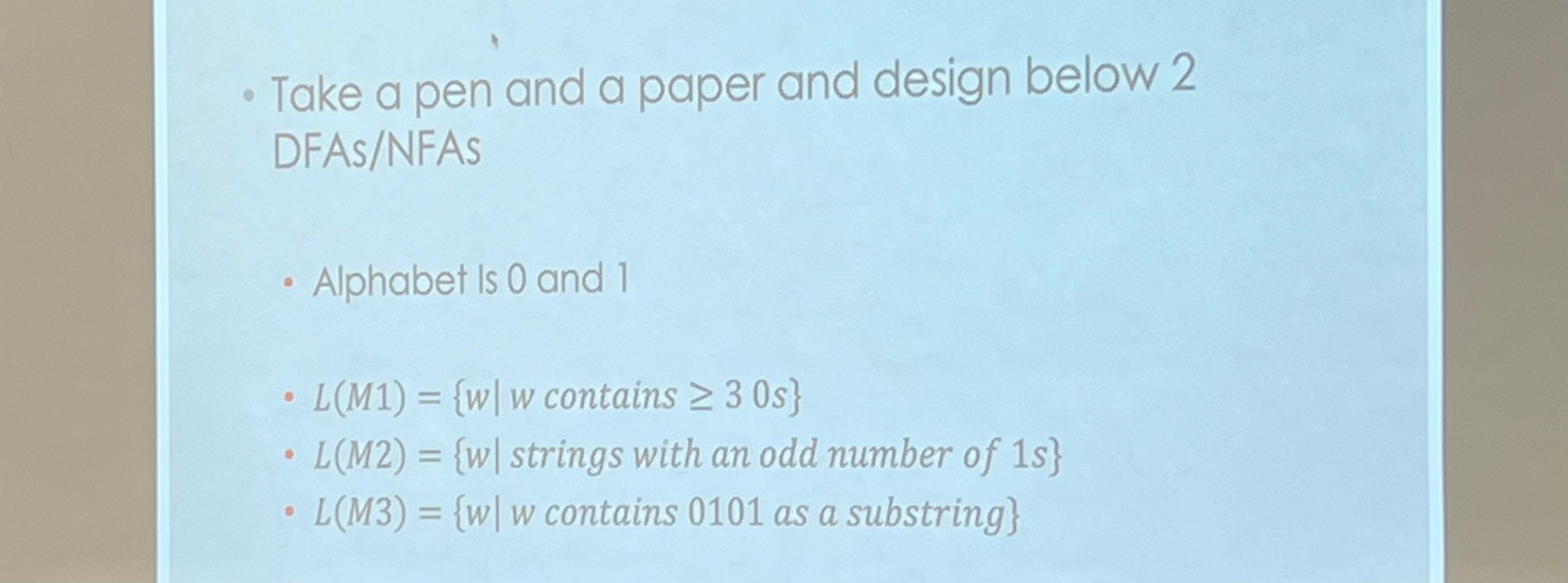 Solved Take a pen and a paper and design below 2 | Chegg.com