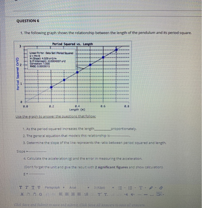 Solved QUESTION 6 1. The following graph shows the | Chegg.com