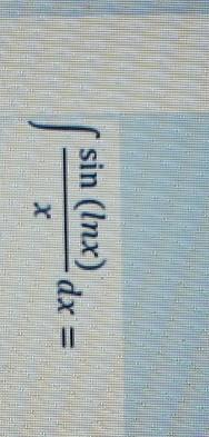 Solved sin (Inx) dx = X | Chegg.com