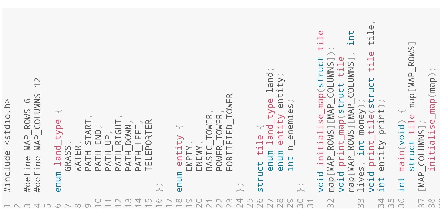 Solved \#include \#define MAP_ROWS 6 \#define MAP_COLUMNS | Chegg.com