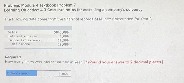 Solved Problem: Module 4 Textbook Problem 7 Learning | Chegg.com