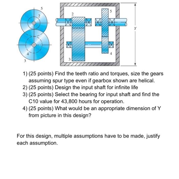 Solved aims to design a two-stage compound reverted gear | Chegg.com