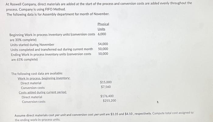 Solved In addition:2. compute the equivalent units for | Chegg.com